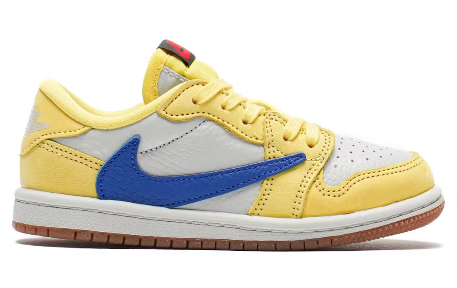 Travis Scott x Air Jordan 1 Retro Low OG SP TD Canary – Trio